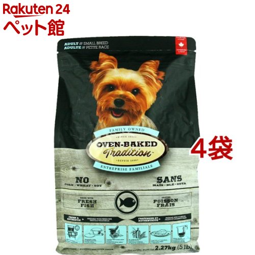 お店TOP＞犬用品＞ドッグフード(ドライフード)＞成犬用ドッグフード＞その他ブランド＞オーブンベークドトラディション アダルト フィッシュ (2.27kg*4袋セット)【オーブンベークドトラディション アダルト フィッシュの商品詳細】●従来...