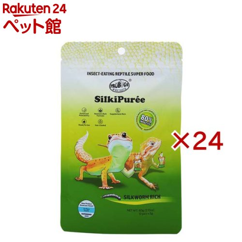 お店TOP＞小動物・鳥・は虫類・昆虫＞は虫類＞プロバグズシルクワームピューレ (12個入×24セット(1個5g))【プロバグズシルクワームピューレの商品詳細】●シルクワーム(カイコ)、ミルワーム、ミズアブ幼虫入りの昆虫食爬虫類フード。●栄養...
