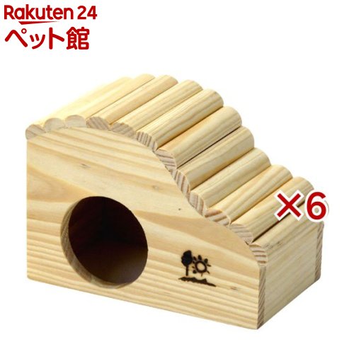 お店TOP＞小動物・鳥・は虫類・昆虫＞その他用品＞ウェーブハウス Sサイズ (6セット)【ウェーブハウス Sサイズの商品詳細】●涼感キューブ、アーチがはめ込み可能で暑い日も快適●アーチ型木製ハウス【ウェーブハウス Sサイズの原材料】木(松)...