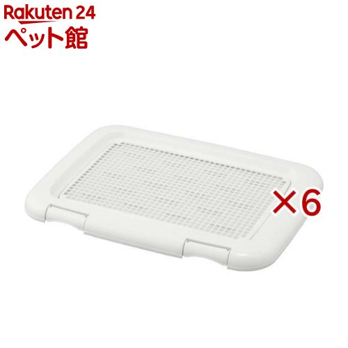 お店TOP＞犬用品＞ペットシーツ・犬のトイレ用品＞その他トイレタリー＞フチもれしにくいトレーニングペットトレー FTT-485 アイボリー (6セット)【フチもれしにくいトレーニングペットトレー FTT-485 アイボリーの商品詳細】●おし...