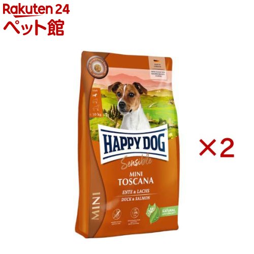 お店TOP＞犬用品＞ドッグフード(ドライフード)＞成犬用ドッグフード＞その他ブランド＞ハッピードッグ ミニ センシブル 小型犬 ミニ トスカーナ ダック＆サーモン (4kg×2セット)【ハッピードッグ ミニ センシブル 小型犬 ミニ トスカ...