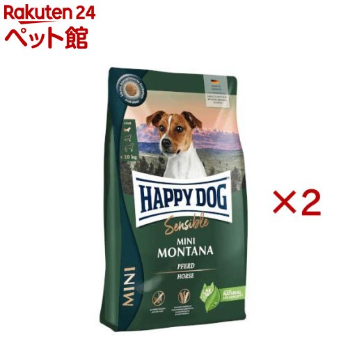 お店TOP＞犬用品＞ドッグフード(ドライフード)＞成犬用ドッグフード＞その他ブランド＞ハッピードッグ ミニ センシブル 小型犬 ミニ モンタナ 馬肉＆ポテト (800g×2セット)【ハッピードッグ ミニ センシブル 小型犬 ミニ モンタナ ...