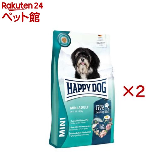 お店TOP＞犬用品＞ドッグフード(ドライフード)＞成犬用ドッグフード＞その他ブランド＞ハッピードッグ ミニ フィット＆バイタル 小型犬 ミニ アダルト (800g×2セット)【ハッピードッグ ミニ フィット＆バイタル 小型犬 ミニ アダルト...