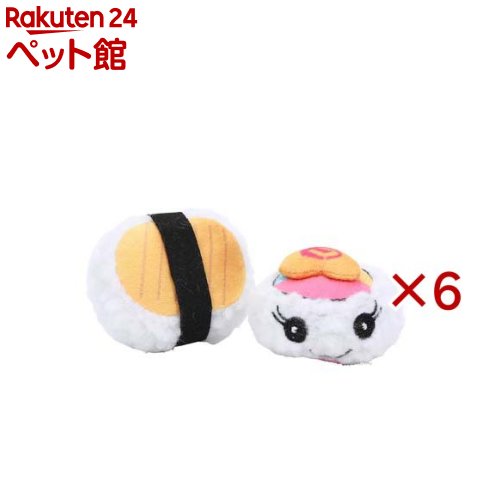 お店TOP＞猫用品＞猫のおもちゃ・しつけ＞その他＞ループファニーズ スシセット イエロー (6セット)【ループファニーズ スシセット イエローの商品詳細】●「ループ ファニーズ」は、猫好きが考えた、バラエティー豊かなキャットトイシリーズです...