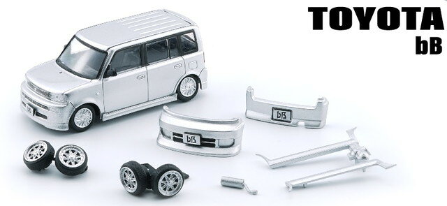 お支払い方法・送料・配送について 予約販売商品についてBM CREATIONS 1/64 トヨタ 2000 bB シルバー RHD 右ハンドル 完成品ダイキャストミニカー 64B0379BM CREATIONS(ビーエム クリエイション)よ...
