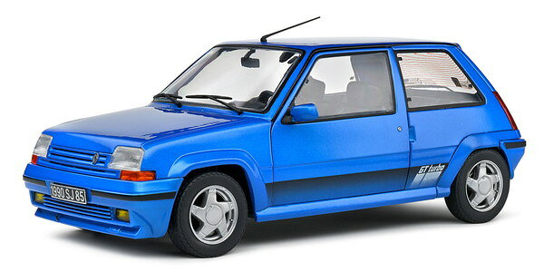 お支払い方法・送料・配送について 予約販売商品についてSOLIDO 1/18 ルノー 5 GT ターボ Mk.2 1989 (ブルー) 完成品ダイキャストミニカー S1810003SOLIDOより「ルノー 5 GT ターボ Mk.2 198...