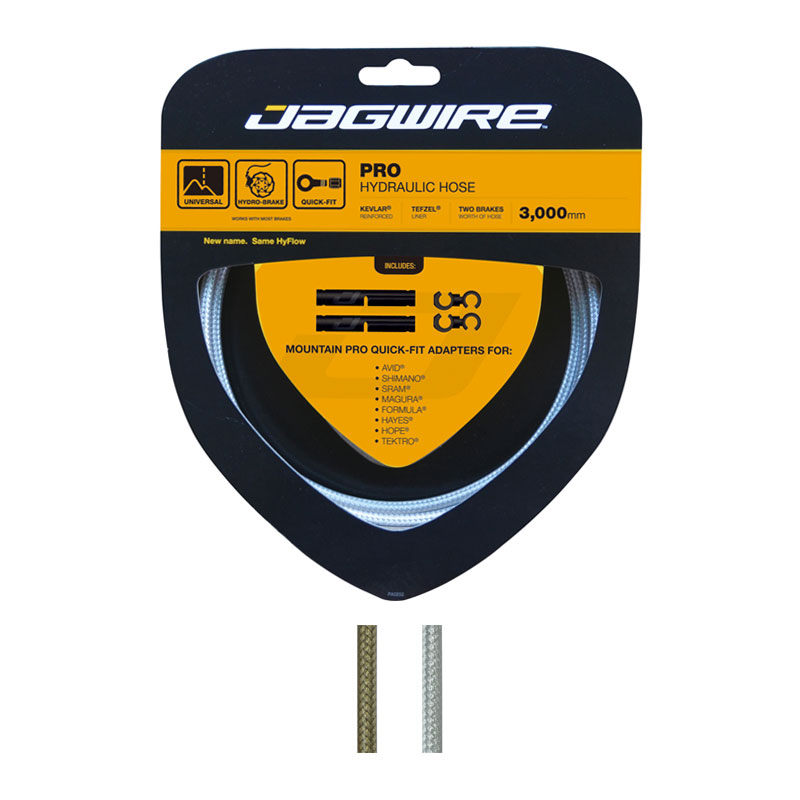 商品説明ケブラーとテフゼルによりレバーの入力を確実にキャリパーへ伝える油圧ディスクブレーキ用ホース。別売りのプロ クイックフィット アダプターを使用することで、各種ブレーキに対応しています。ミネラルオイル、DOT フルード対応。●ケブラー、...