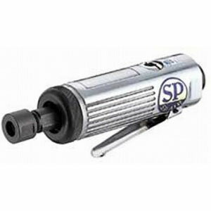 &nbsp;SPグラインダーSP-1220SPグラインダーSP-1220●ハンディータイプの高速ダイグラインダーです。用途に応じて各種バーを付けて仕上げ加工にお使い下さい。ドリル穴あけ面の仕上げ作業、切断面やスポット溶接面の面取り、各種金型...