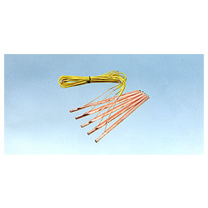 　末松電子 電気牧柵器用 アース棒 30型(5本組)末松電子 電気牧柵器用 アース棒 30型(5本組)増設または交換用に設置場所に合わせて選べます。■対応機種:エースII、エースIIソーラー、エース3、エース3ソーラー、AC-20、AC-4...