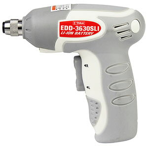 藤原産業 小型充電式ドリルドライバー 3.6V EDD-3630SLI DIY向け藤原産業 小型充電式ドリルドライバー 3.6V EDD-3630SLI DIY向け○小径の穴あけ、小ネジの締め付け、ゆるめに便利な小型充電式ドリルドライバーで...