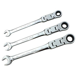 SUEKAGE TOOL フレックスダブルギアレンチセット 3本セット DFG-3 90枚ギアSUEKAGE TOOL フレックスダブルギアレンチセット 3本セット DFG-3 90枚ギア【特長】・狭い場所や奥まった場所で威力を発揮するフレ...