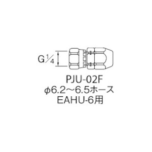 　アネスト岩田 ホースジョイント G1/4袋ナット PJU-02Fアネスト岩田 ホースジョイント G1/4袋ナット PJU-02F●タイプ:エアー/塗料ホース用ジョイント●摘要:エアー/塗料ホース兼用●食液対応可:-●製造国:台湾※こちらの...