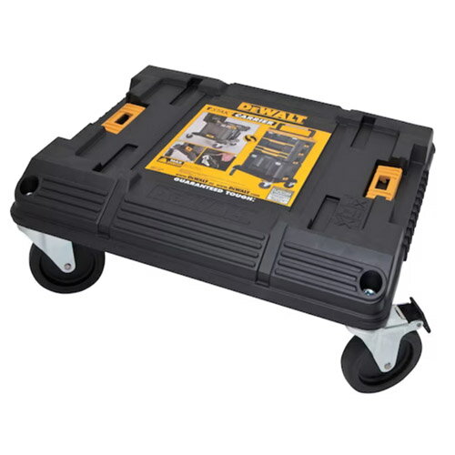 　DEWALT ティースタック用キャリア 台車 DWST17889DEWALT ティースタック用キャリア 台車 DWST17889■ティースタック　機動性と使いやすさを追求した「デウォルト」のシステムツールボックス〇小回りを可能にするボール...