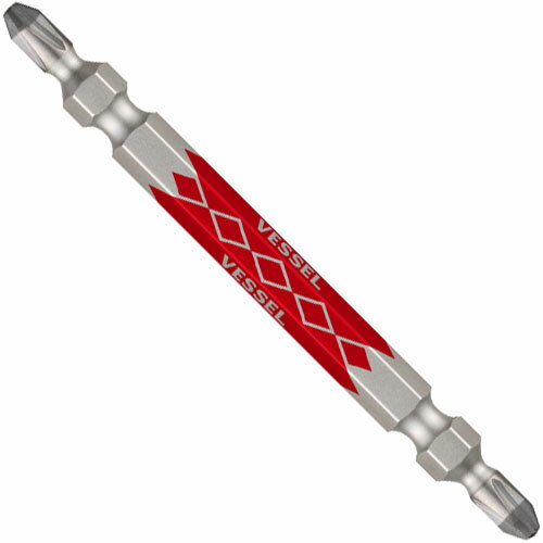 　VESSEL（ベッセル） ダイヤモンド 剛彩 ビット DG142082(+2×82mm) 40V対応 ダイヤモンド粒子で保持力アップ【メール便可】VESSEL（ベッセル） ダイヤモンド 剛彩 ビット DG142082(+2×82mm) 4...