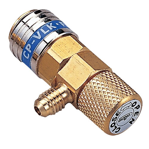　デンゲン バルブ式 低圧クイックジョイント CP-VLKFデンゲン バルブ式 低圧クイックジョイント CP-VLKF●R-134a用車両接続用高精度クイックジョイント●低圧用バルブ式ジョイント●虫をバルブ操作で押し戻しができる。【仕様】●...