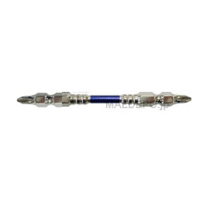 　三共コーポレーション TRAD 先細スリムトーションビット TST-110三共コーポレーション TRAD 先細スリムトーションビット TST-110ねじれの衝撃を吸収!【特長】・強力型S4材使用・インパクト対応、マグネット付【仕様】●サイ...