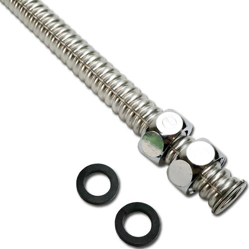 この商品と関連のある商品水道用フレキパイプ 500mm 0784B G1/2水道用フレキパイプ 400mm 9089 G1/2水道用フレキパイプ 300mm 9088 G1/2カクダイ 水道用フレキパイプ 200mm 9087A G1/2【...