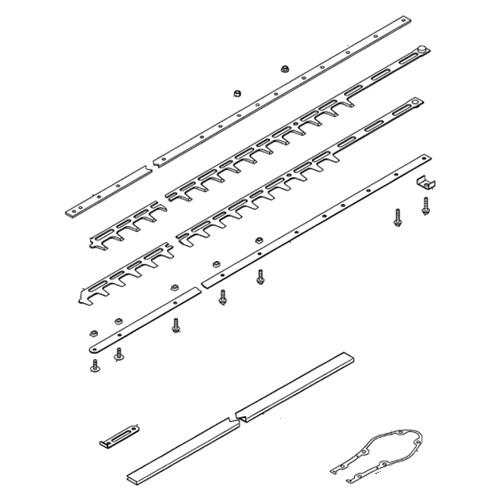 　Zenoah(ゼノア) ブレードセットE ヘッジトリマ HT1000Pro-1用Zenoah(ゼノア) ブレードセットE ヘッジトリマ HT1000Pro-1用ZENOAH(ゼノア)のブレードセットです。交換用の替刃です。ご自身で機体整備...
