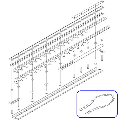 　Zenoah(ゼノア) ブレードセットS ヘッジトリマ HT220-75H用Zenoah(ゼノア) ブレードセットS ヘッジトリマ HT220-75H用ZENOAH(ゼノア)のブレードセットです。交換用の替刃です。ご自身で機体整備のできる...