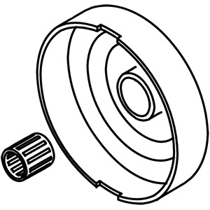 　やまびこ クラッチドラム・ベアリングセットJ 25AP 新ダイワ(shindaiwa) チェンソー E2235S/E2235S-S用【メール便可】やまびこ クラッチドラム・ベアリングセットJ 25AP 新ダイワ(shindaiwa) チェ...