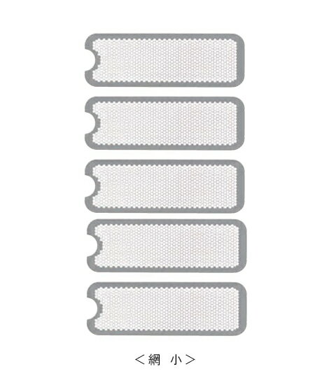 寝かせる線香皿用の交換網です。 ※手作業のために寸法等若干の誤差が出る場合がございます。何卒ご容赦くださいませ。 1枚の本体寸法：幅11.3cm・奥行3.8cm　※用です。 材質：ステンレス ※少しお得な5枚セットとなります。 ■配送可能日...