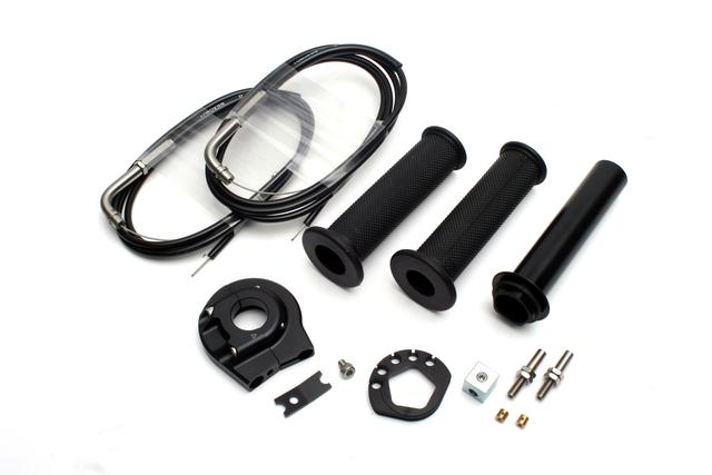 ACTIVE ハイスロットルキットEVO2 汎用キット [ホルダー:スモール/ブラック] 巻取φ36 ブラック ハイスロットルキットEVO2 汎用キット [ホルダー:スモール/ブラック] 巻取φ36 ほぼすべてのハンドルに対応可能な最長14...