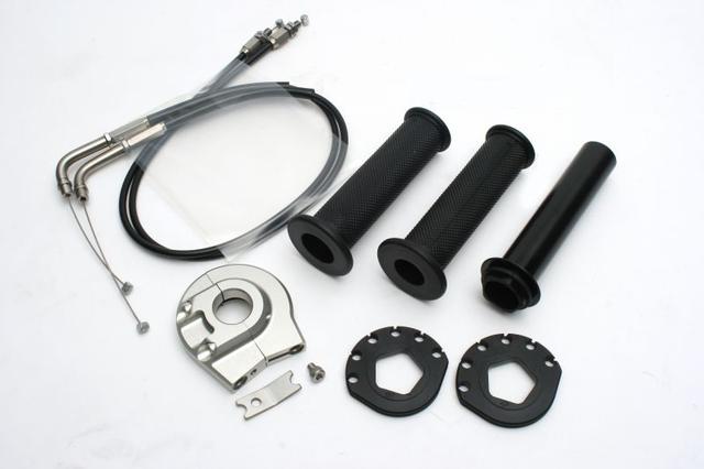 ACTIVE スロットルキット [EVO2] シルバー 巻取φ50/52 (取廻し:スタンダード)対応車種 YAMAHA YZF-R6 '2006 ~ '2016 ハイスロットルキットEVO2 車種別キット スロットルキット [EVO2] ...
