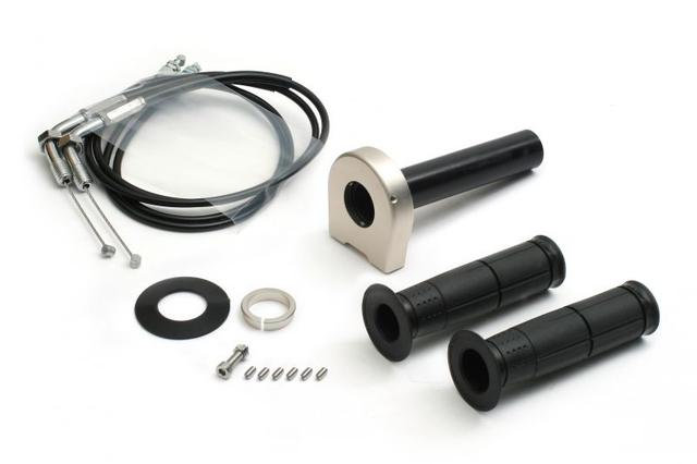 ACTIVE TMR専用スロットルキット TYPE-2 ブラック 巻取φ28 [ワイヤー:メッキ金具 1050mm] ブラック TMR専用スロットルキット TYPE-2 ブラック 巻取φ28 [ワイヤー:メッキ金具 1050mm]▲サンプル...