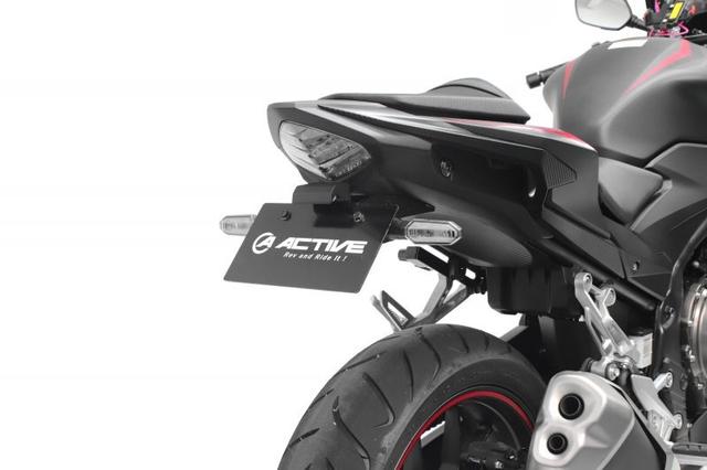 ACTIVE フェンダーレスキット ブラック [LEDナンバー灯付き]対応車種 HONDA CBR400R '2019 ~ '2022, HONDA CBR400R(ABS) '2019 ~ '2022 フェンダーレスキット(ナンバー取付ス...