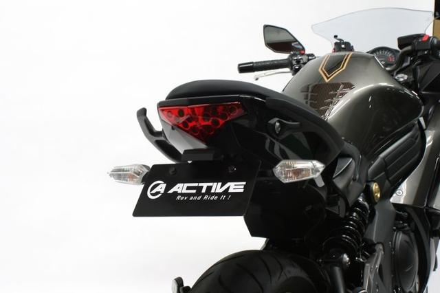 ACTIVE フェンダーレスキット ブラック [LEDナンバー灯付き]対応車種 KAWASAKI Ninja650 '2012 ~ '2016, KAWASAKI Ninja650(ABS) '2012 ~ '2016, KAWASAKI ...