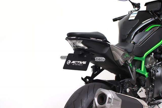 ACTIVE フェンダーレスキット ブラック [LEDナンバー灯付き]対応車種 KAWASAKI Z H2 '2020 ~ '2025 (SE 21-25含む), KAWASAKI Z900 '2018 ~ '2024 (SE 22含む) ...