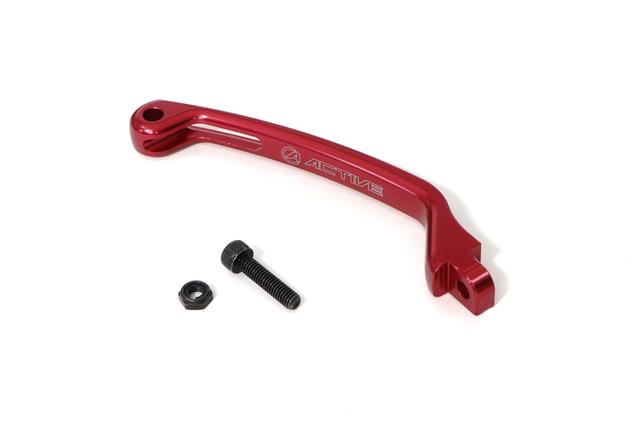 ACTIVE STFブレーキレバー単品(R1) レッド ブレーキレバー(R1) STFブレーキレバー単品(R1) レッド アクティブ STFレバーのレバー先端部分です。適合は、「STFレバー」品番ページに記載の「リペアパーツ識別記号」欄をご...
