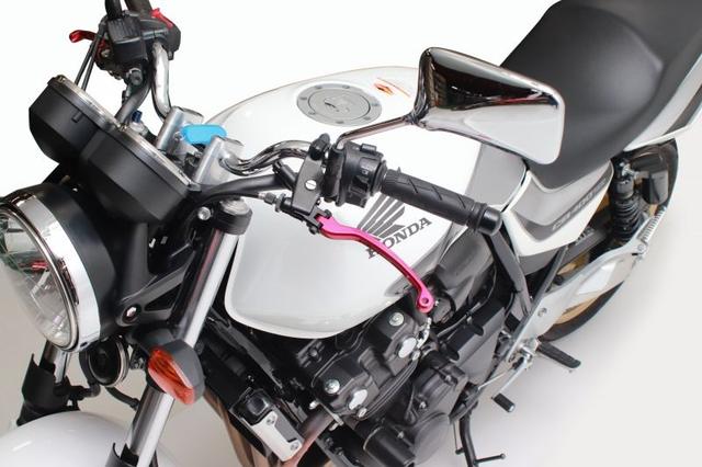 ACTIVE STFクラッチレバー レッド対応車種 HONDA CB400SB '2005 ~ '2017 (※), HONDA CB400SB(ABS) '2008 ~ '2017 (※), HONDA CB400SF '1999 ~ '...