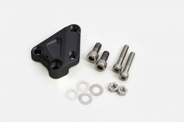 ACTIVE キャリパーサポート ブラック (40mmピッチ&STDローター径用) フローティングディスク対応対応車種 KAWASAKI Ninja400(ABS) '2018 ~ '2024, KAWASAKI Z400 '2018 ~ ...