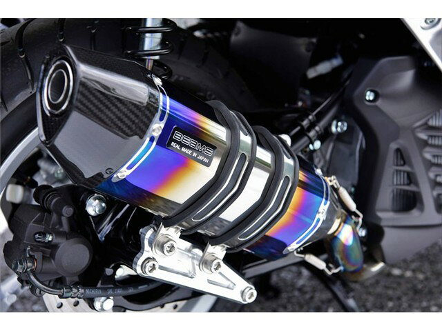 対応車種: N-MAX155車両型式: 2BK-SG50J品番 : G252-65-001重量 : 2.45kg【純正4.85kg】音量 : 85.0db【純正80.0db】2年保証排ガス・騒音規制対応品JMCA／政府認証品センタースタンド...