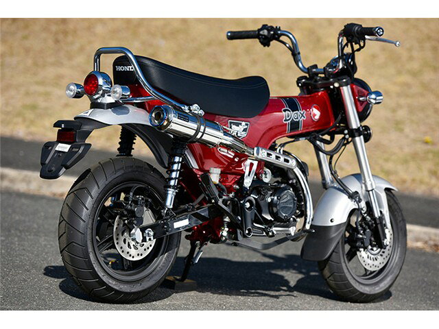 R-EVO TYPE C ステンレス フルエキゾースト対応車種 : DAX125車両型式 : 8BJ-JB04品番 : G1012-56-008JANコード : 4582285349136重量 : 3.0kg【純正5.4kg】音量 : 85...