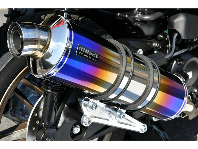R-EVO ヒートチタン フルエキゾースト対応車種 : フォルツァ：2023〜車両型式 : 8BK-MF17品番 : G1010-53-007JANコード : 4582285347675重量 : 3.9kg【純正6.65kg】音量 : 86...