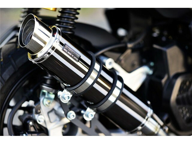 R-EVO2 スーパーメタルブラック フルエキゾースト対応車種 : ADV150：2020〜車両型式 : 2BK-KF38品番 : G194-54-005JANコード : 4582285346340重量 : 4.05kg【純正5.9kg】音...