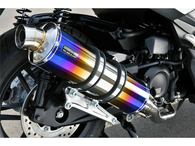 R-EVO ヒートチタン フルエキゾースト対応車種 : フォルツァ：2021〜車両型式 : 2BK-MF15品番 : G197-53-007JANコード : 4582285346623重量 : 3.9kg【純正6.65kg】音量 : 86....