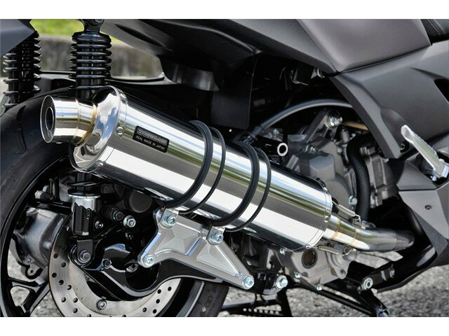 R-EVO ステンレス フルエキゾースト対応車種 : X-MAX250車両型式 : 2BK-SG42J品番 : G259-53-008JANコード : 4582285344704重量 : 4.65kg【純正7.05kg】音量 : 85.0d...