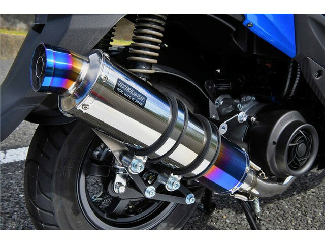 R-EVO ヒートチタン フルエキゾースト対応車種 : スウィッシュ車両型式 : 2BJ-DV12B品番 : G340-53-007JANコード : 4582285345244重量 : 3.1kg【純正4.95kg】音量 : 81.0db【...