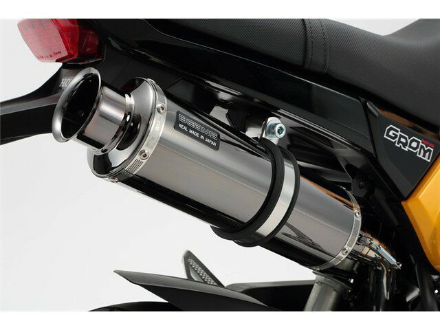SS300 SP スーパーメタルブラック スリップオン対応車種 : グロム：2013〜車両型式 : EBJ-JC61フレーム番号：JC61-12〜2016年モデルと同型式になりますので、ご注意の上フレーム番号でご確認ください。品番 : G1...