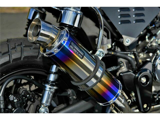 R-EVO ヒートチタン対応車種 : Z125 PRO車両型式 : 2BJ-BR125H品番 : G424-53-007JANコード : 4582285343431重量 : 2.05kg【純正3.95kg】音量 : 86.0db【純正83....