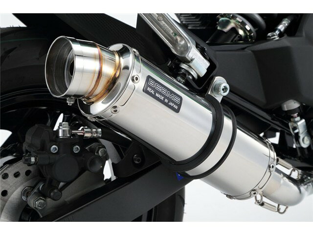 R-EVO ステンレス対応車種 : Z125 PRO車両型式 : 2BJ-BR125H品番 : G424-53-008JANコード : 4582285343424重量 : 2.3kg【純正3.95kg】音量 : 86.0db【純正83.0d...