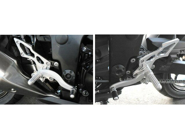 ※画像はイメージとなります。別なカラーを参考に掲載している場合があります。Ninja250 ハイパーバンク高い耐久性と軽量化をコンセプト に、徹底した安全設計のもと、リプレイスステップでは初めて熱間鍛造製法を取り入れたHYPER BANK（...