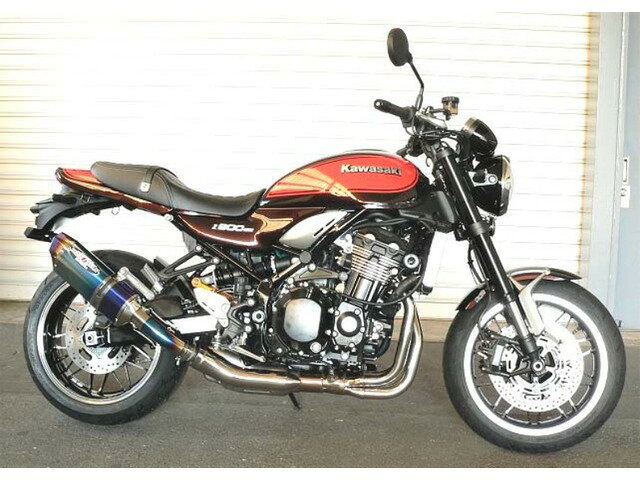 ※画像はイメージとなります。別なカラーを参考に掲載している場合があります。KAWASAKI ’18 Z900RS NASSERT-Evolution TypeIIスリップオンマフラー・ ストレート排気パルスコーンシステムにより、濁りのないク...