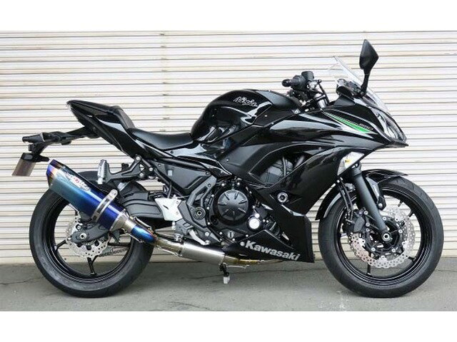 ※画像はイメージとなります。別なカラーを参考に掲載している場合があります。KAWASAKI `17〜`20 Ninja650 /Z650 NASSERT Evolution TypeII政府認証適合 フルエキゾーストマフラー特徴・2 気筒独...