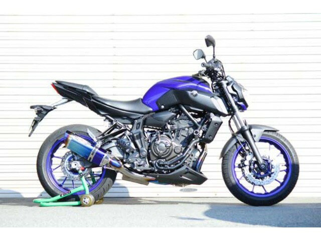 ※画像はイメージとなります。別なカラーを参考に掲載している場合があります。18〜MT-07 NASSERT Evolution TypeIIフルエキゾーストマフラー特徴・2気筒独特のエキゾーストノートを奏でつつも新型サブサイレンサーと触媒装...