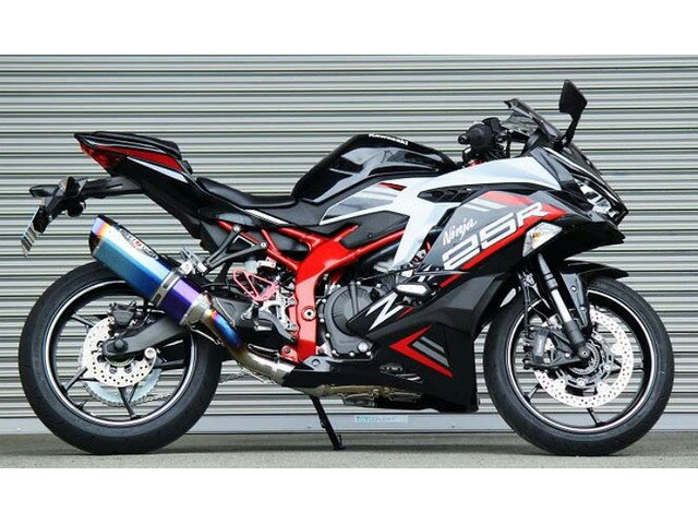 ※画像はイメージとなります。別なカラーを参考に掲載している場合があります。Ninja ZX-25R/SE NASSERT Evolution TypeII政府認証適合 フルエキゾーストチタンマフラー最高性能！最高精度！リアル官能フィーリング...