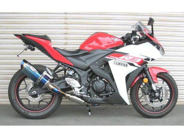 ※画像はイメージとなります。別なカラーを参考に掲載している場合があります。YZF-R3/MT-03 全年式対応 NASSERT Evolution TypeII車検対応 フルエキゾーストマフラー2018年式(車両型式：2BL-RH13J)も...